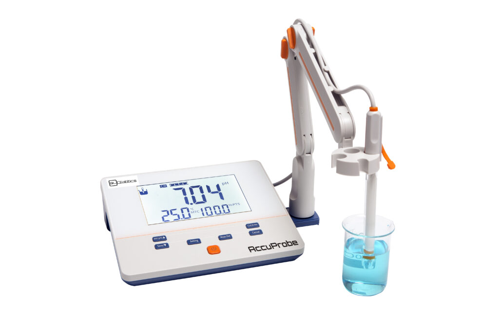 AccuProbe Benchtop pH Meter pH/Temp.(mV) - US Qlabtics