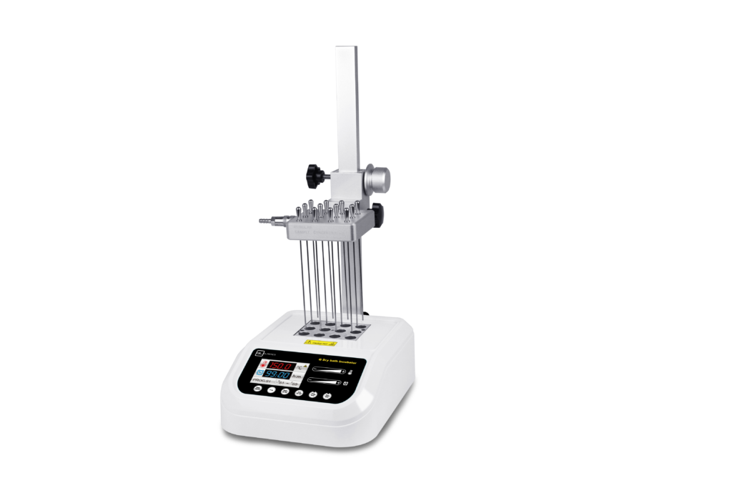 Nitrogen blowing instrument Programmable Q Dry Bath Incubators (Single ...